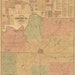 Johnson County Kansas 1886 - Old Wall Map - Reprint - Landowner Names ...