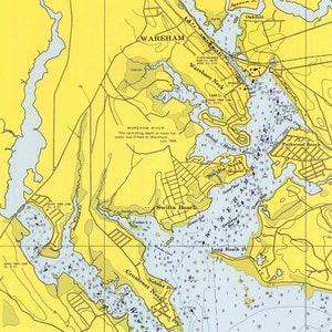 Cape Cod Canal Approaches 1969 Nautical Map Massachusetts Harbor Chart ...