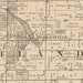 Delaware County Iowa 1882 Old Wall Map With Landowner Names Farm Lines ...