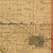 Union County South Dakota 1892 Old Wall Map With Landowner - Etsy