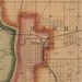 Vigo County Indiana 1858 Old Wall Map Reprint With Homeowner Names Farm ...