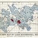 Lake Minnetonka 1881 Map - Resort Names and Railroads - Old Map ...