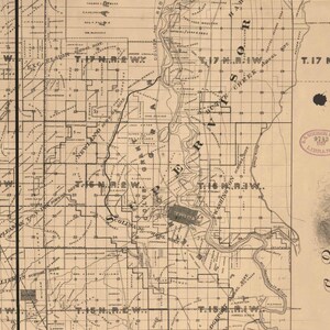 Colusa County California 1885 - Old Wall Map Reprint With Landowner ...