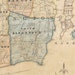 Rhode Island 1831 Map With Early Placenames - by J. Stevens Old Map ...