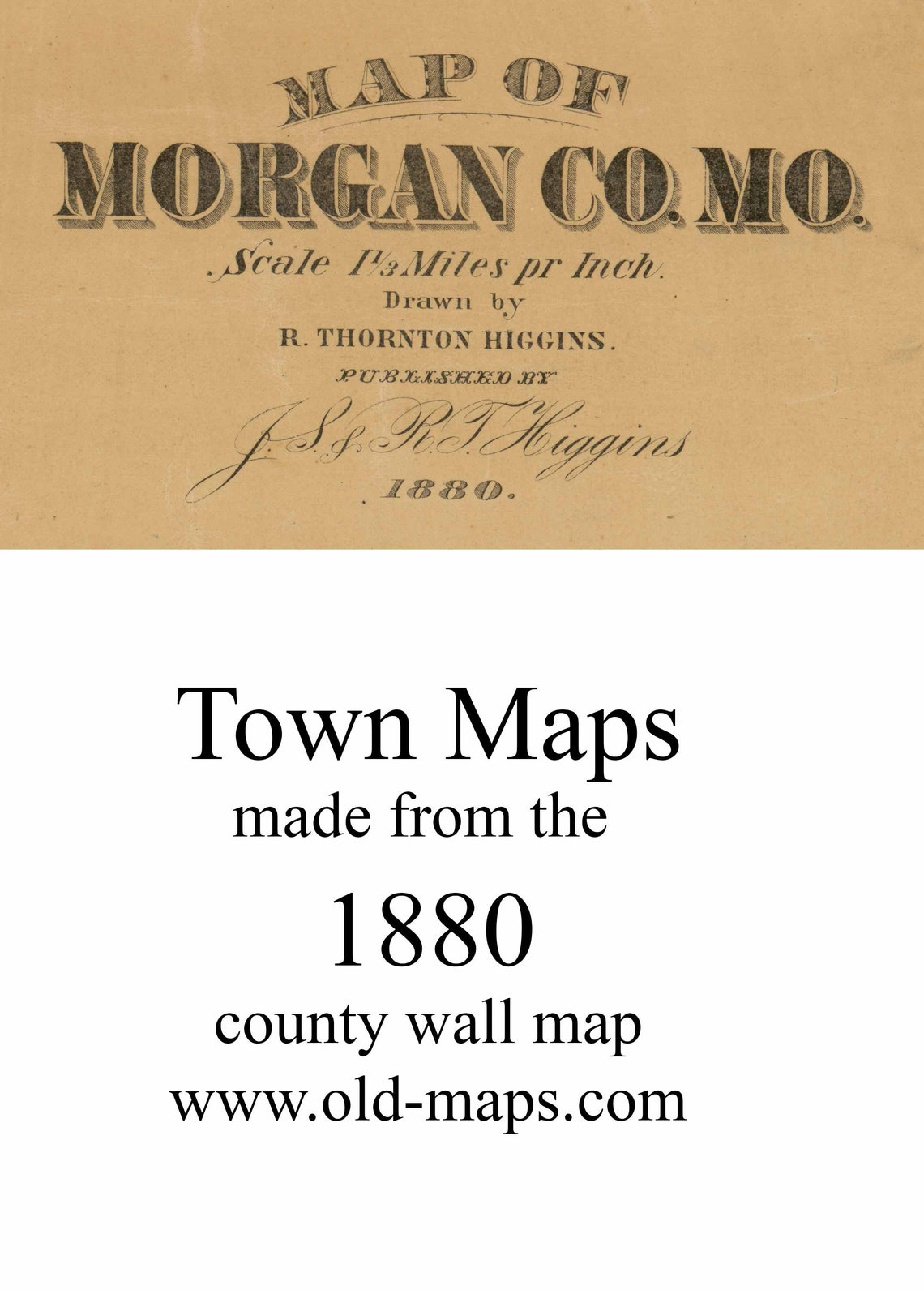Buffalo 1880 Old Town Map With Homeowner Names Boylers Mill - Etsy