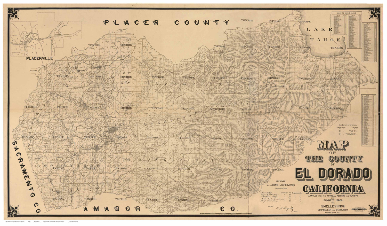 Santee South Of El Dorado Sketch
