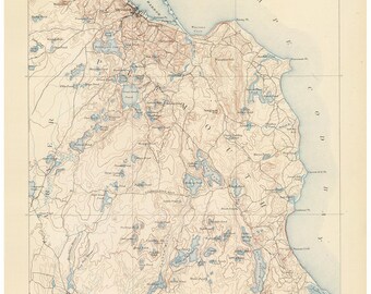 Old Wareham Map | Etsy