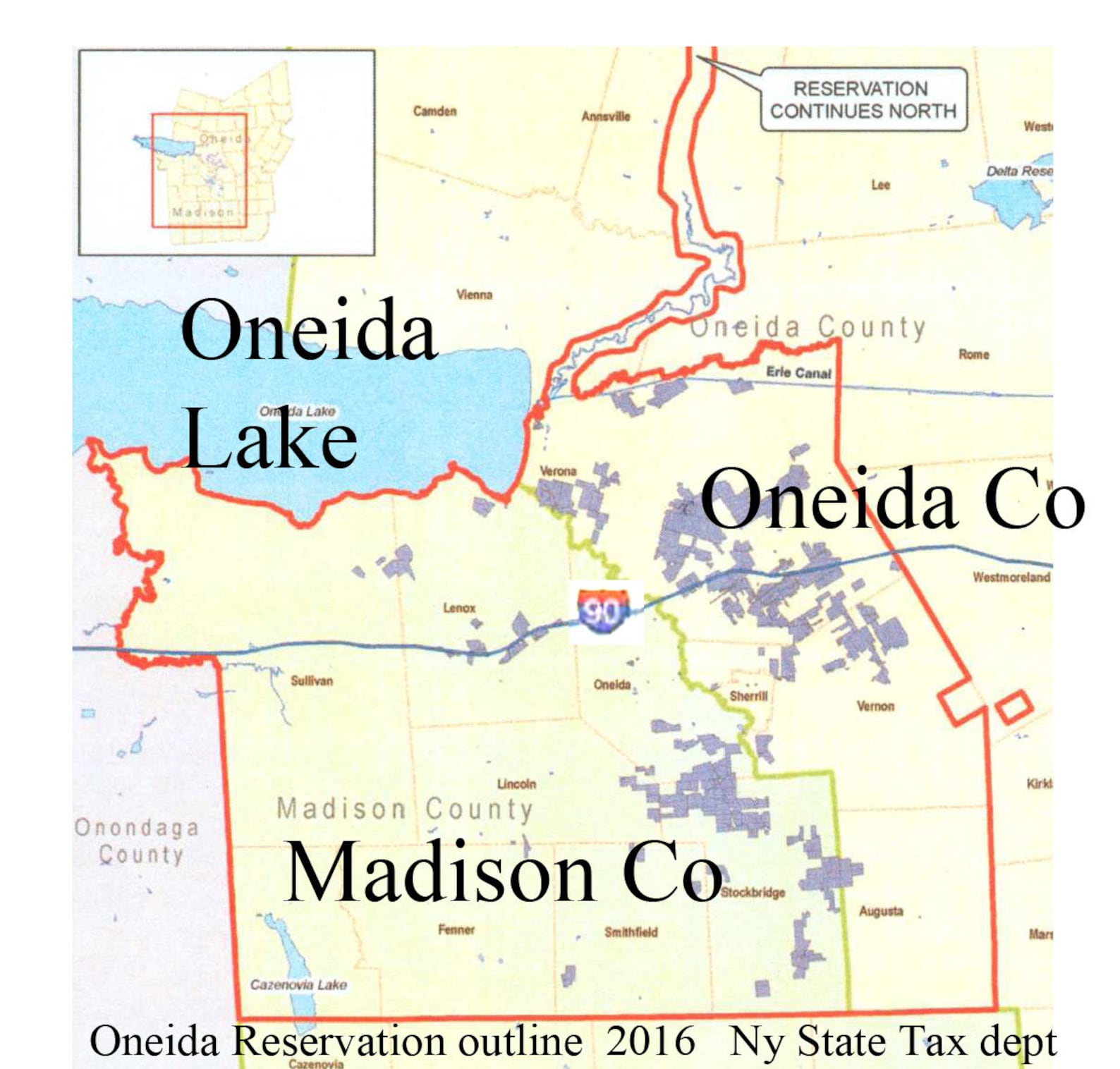 Oneida Reservation 1810 Map New York Old Lots Map Indian - Etsy.de
