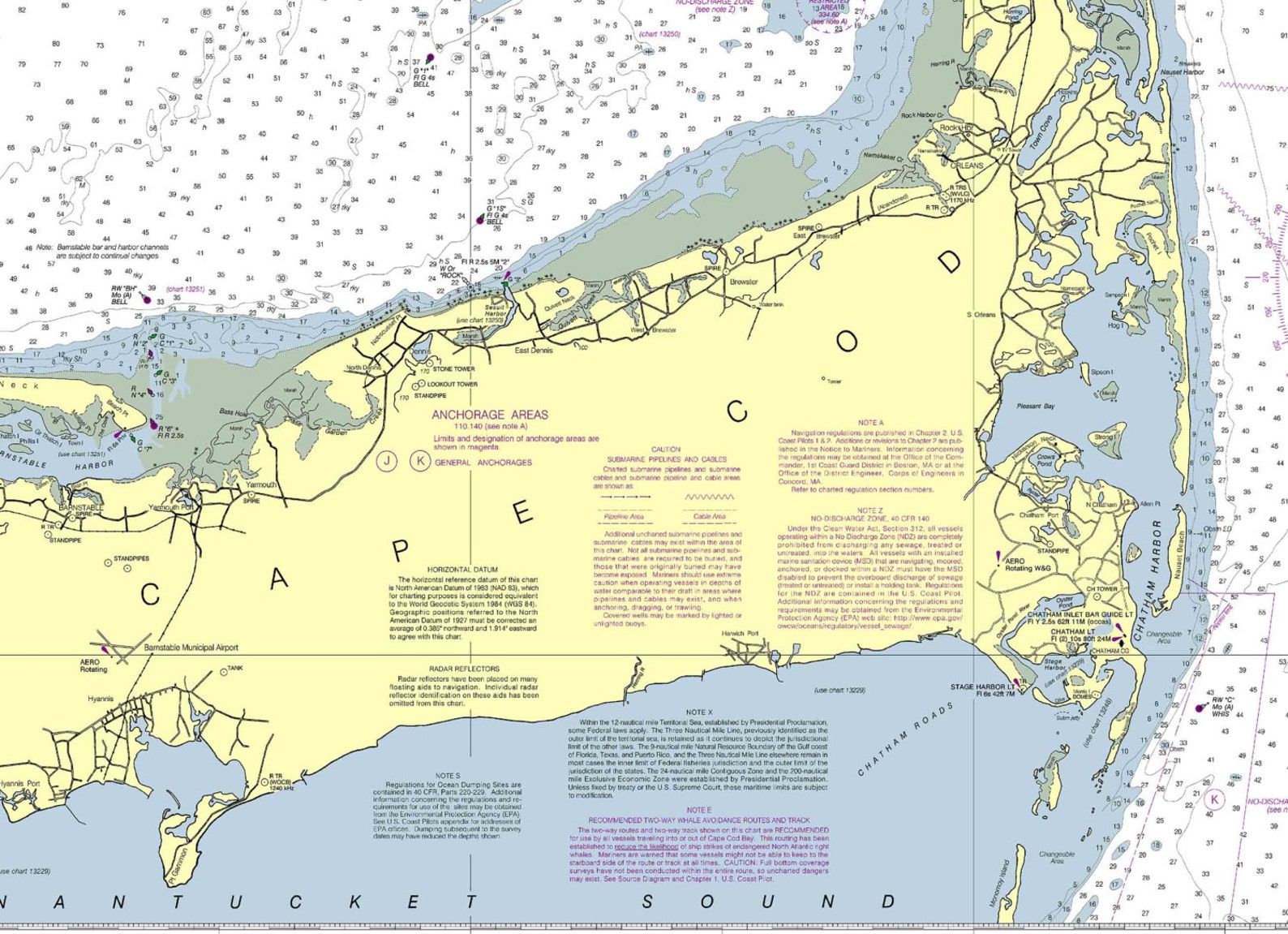 Cape Cod Bay 2013 Nautical Map Duxbury Plymouth | Etsy