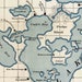 Lake Minnetonka 1881 Map - Resort Names and Railroads - Old Map ...