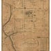 Ledyard Connecticut 1854 Old Town Map With Homeowner Names Reprint New ...