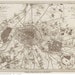 Old Map of Paris and Environs 1805 France -- Detailed Roads and Suburbs ...
