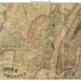 Hudson County NJ 1863 Wall Map Custom Reprint With Homeowner - Etsy