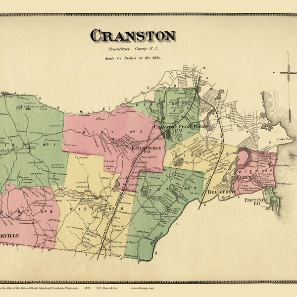 Cranston Rhode Island - Etsy
