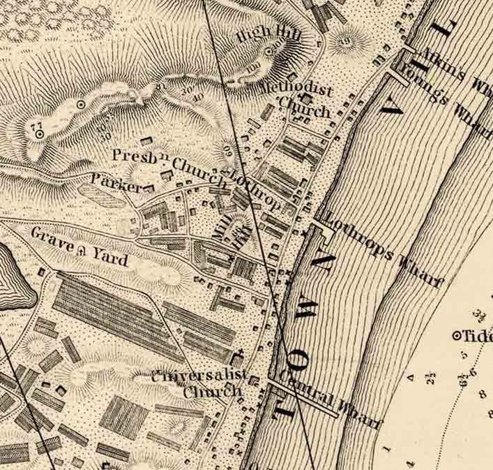 Provincetown and Truro 1836 Map of the Extremity of Cape | Etsy