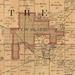 Johnson County Kansas 1886 - Old Wall Map - Reprint - Landowner Names ...