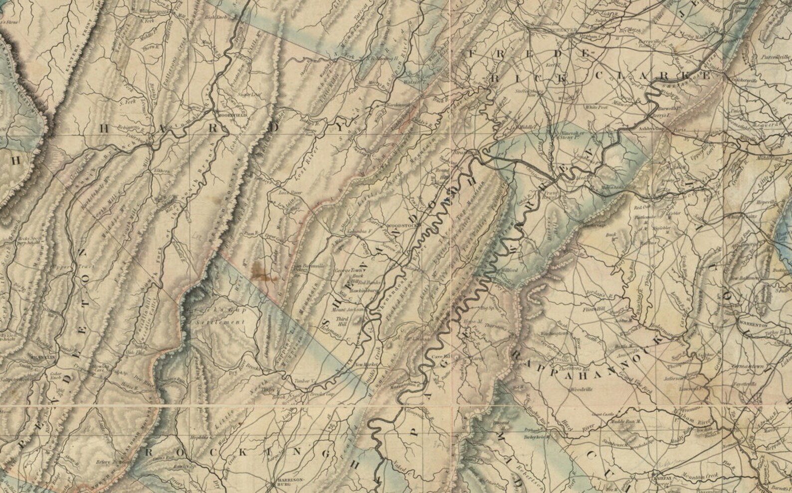 Virginia 1859 State Map Boye Reprint copy 1 - Etsy