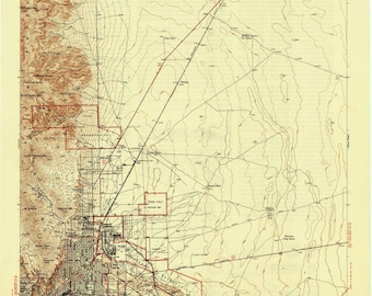 Fort Bliss Map Print - Etsy