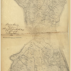 Henrico County Virginia 1853 Old Wall Map With Homeowner Names Reprint ...