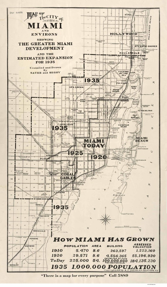 Miami En El Mapa De Florida