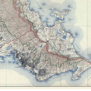 Old Map of Oahu 1938 - USGS Special Map- Hawaiian Islands - Etsy