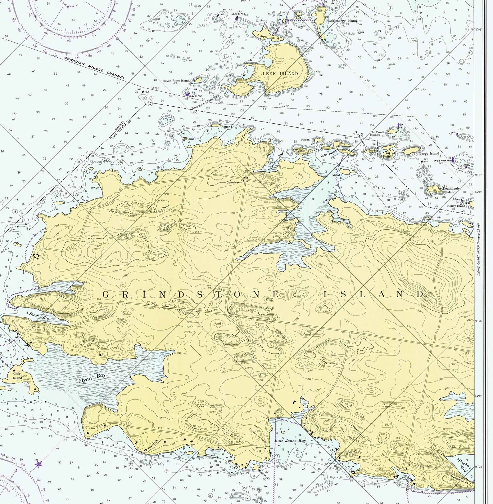 St Lawrence River-round Island Clayton NY and Gananoque - Etsy