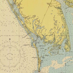 Estero Bay to Lemon Bay Including Charlotte Harbor- 1948 Nautical Map ...