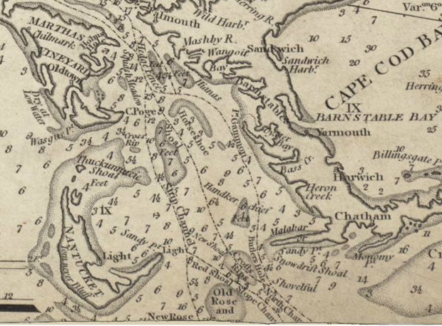 Cape Cod and The Islands 1800 Nautical Laurie & Whittle | Etsy