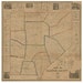 Loving County, Texas 1889 Copy A Old Wall Map Reprint With Land Owners ...