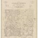 Collin County, Texas 1881 Old Wall Map Reprint With Land Owners Names ...