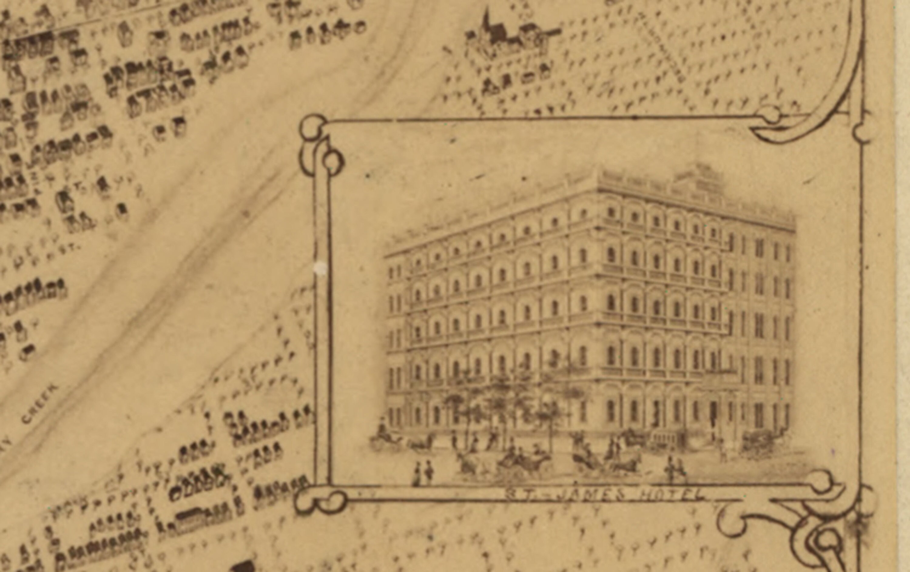 Denver Colorado 1881 Birds Eye View CO Reprint - Etsy