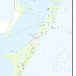 Key Largo, Florida 2018 Old Topo Map - A Composite Made From 15 USGS ...