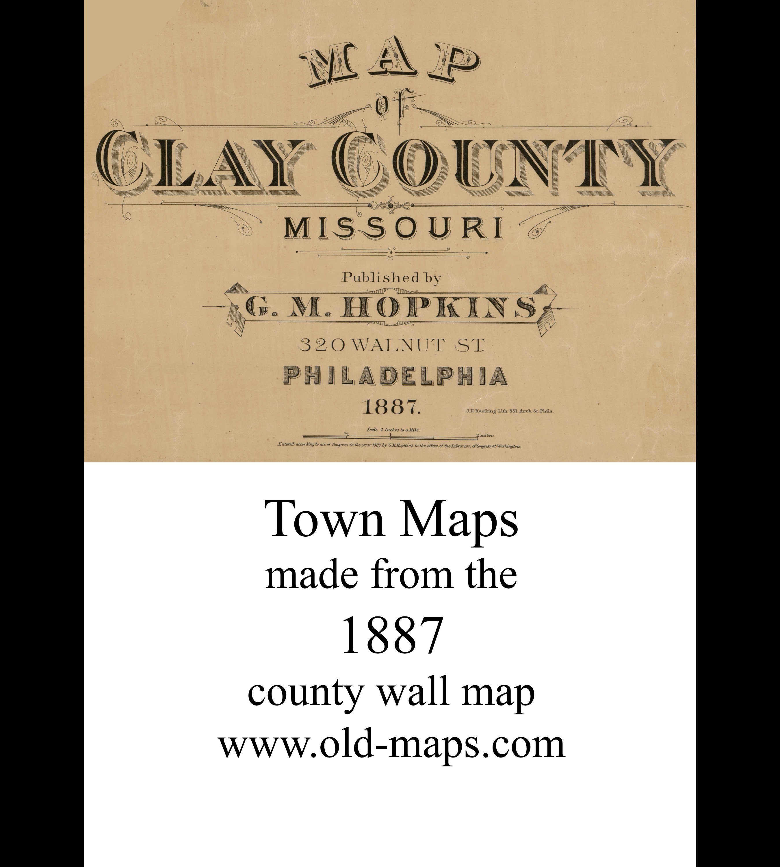 Platte 1887 Old Town Map With Homeowner Names Smithville - Etsy