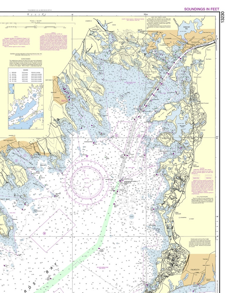 Buzzards Bay Massachusetts Naushon Island New Bedord 2013 - Etsy