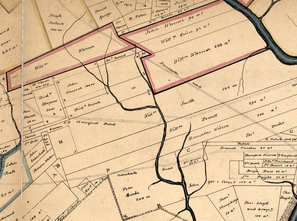 Philadelphia Ca. 1774 Old Map Reprint Republished in 1843 - Etsy