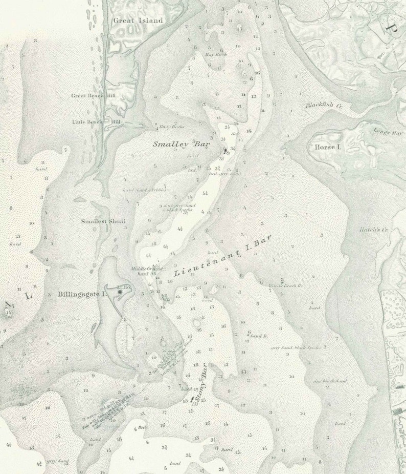 Wellfleet Harbor 1860-1917 Nautical Map With Saltworks - Etsy