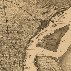 Philadelphia Pennsylvania - 1870 - Birds Eye View Reprint - Etsy