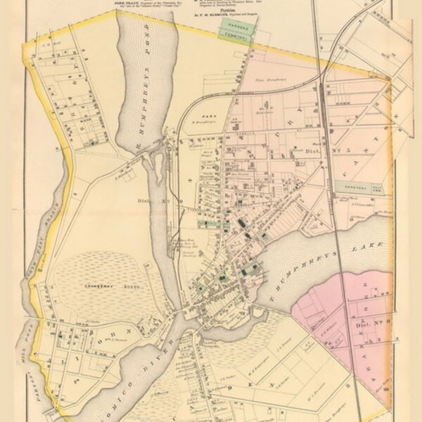 Salisbury Md Maps - Etsy