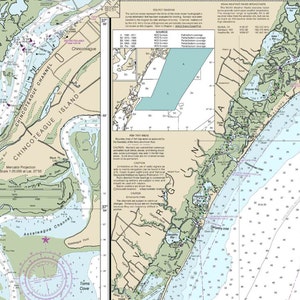 Chincoteague Inlet to Great Machipongo Inlet-2014 Nautical Map Reprint ...