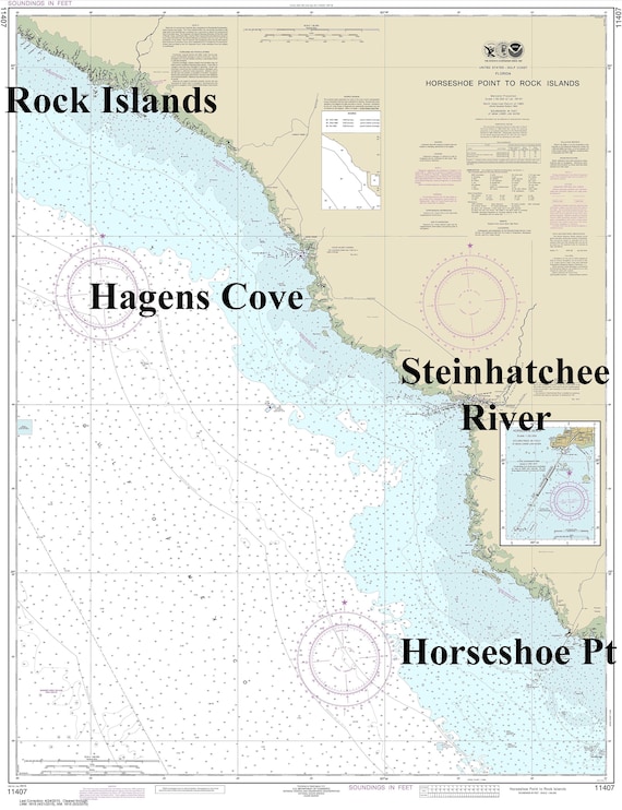 Mapa De Steinhatchee, Florida