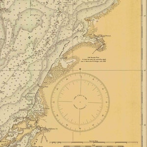 Tampa Bay to St Joseph Sound 1928 Nautical Map Tarpon Springs St ...