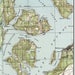 Key Peninsula - Ca. 1940 - USGS Old Topographic Map Custom Composite ...