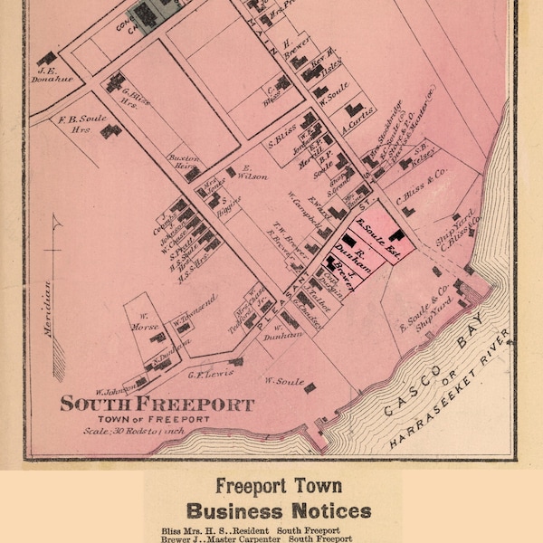 Freeport Maine - Etsy