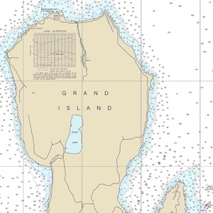 Munising Harbor and Grand Island 2014 - Lake Superior, Michigan ...
