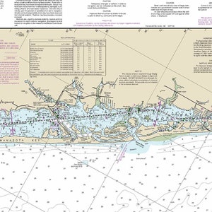 Charlotte Harbor Tampa Bay 2014 Map Nautical Chart Reprint Sarasota ...