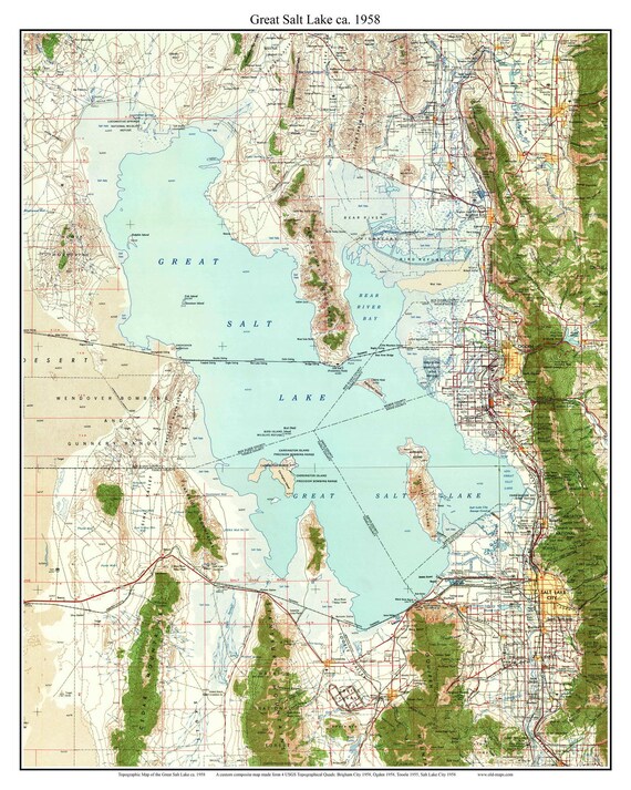 The Great Salt Desert Map