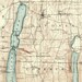 Conesus, Hemlock & Honeoye Lakes - 1904 USGS Old Topographic Map Custom ...
