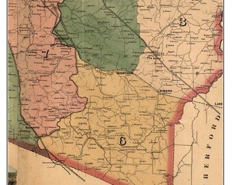 Old Davidson Map - Etsy