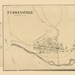 Ossining 1858 Old Town Map With Homeowner Names New York Sing Sing ...