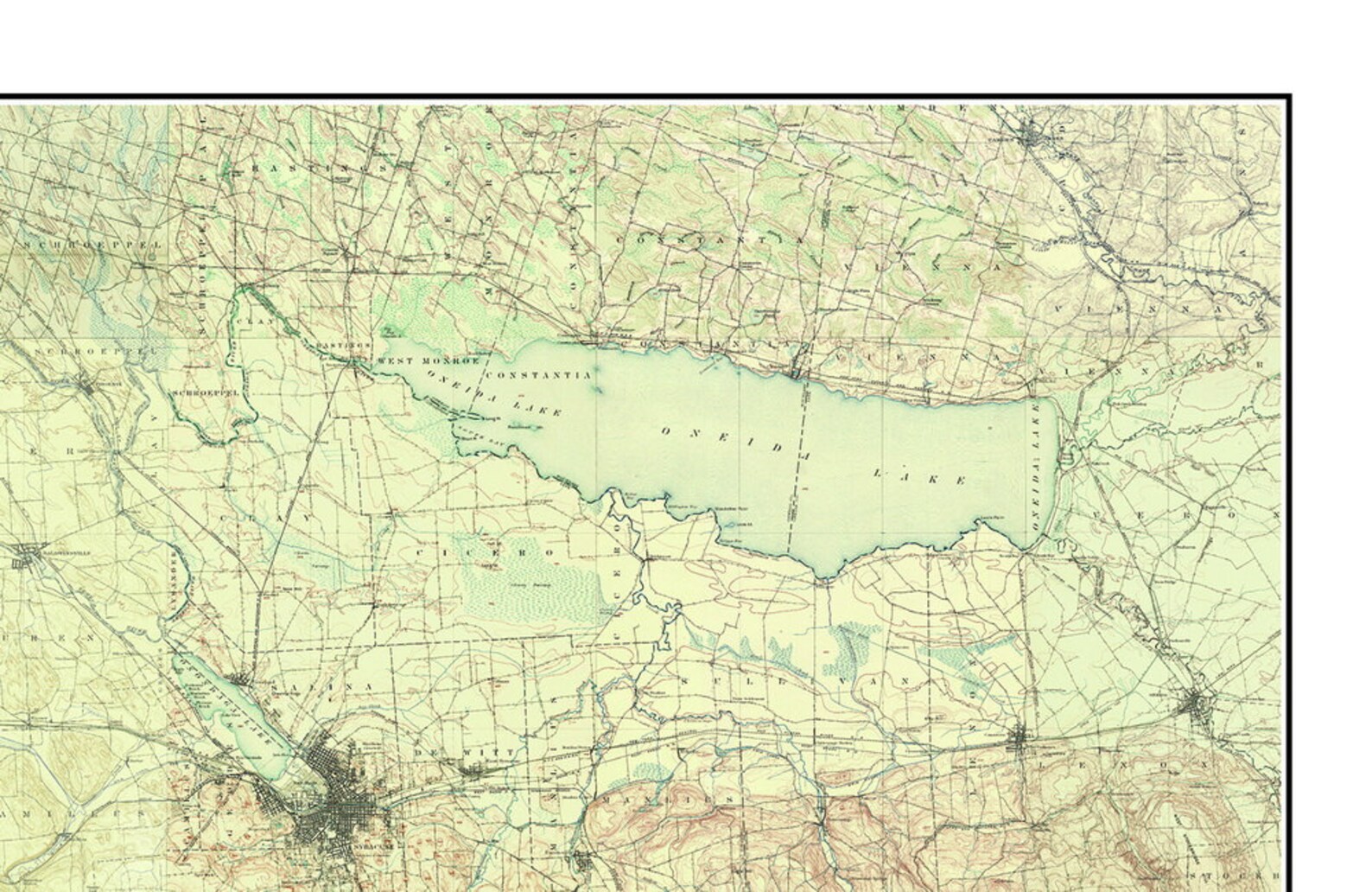 Finger Lakes and Oneida Lake Ca 1904 Poster Map New York | Etsy Finger Lakes and Oneida Lake Ca 1904 Poster Map New York | Etsy